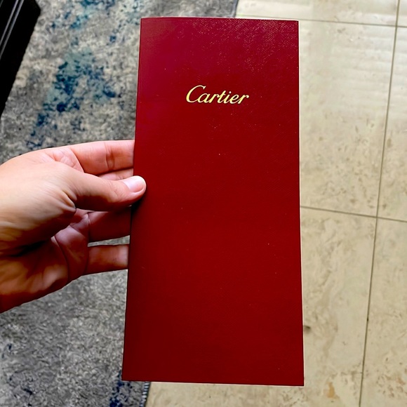 Cartier | Accessories | Cartier Receipt Holder | Poshmark